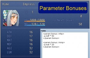 Parameter Bonuses – 姫HimeWorks