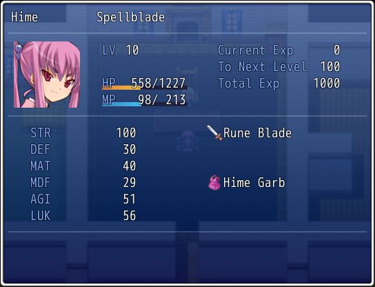 How to Display Current EXP Relative to Current Level | RPG Maker Forums