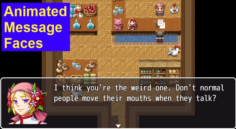 Make animated dialogue using 2 pictures? | RPG Maker Forums
